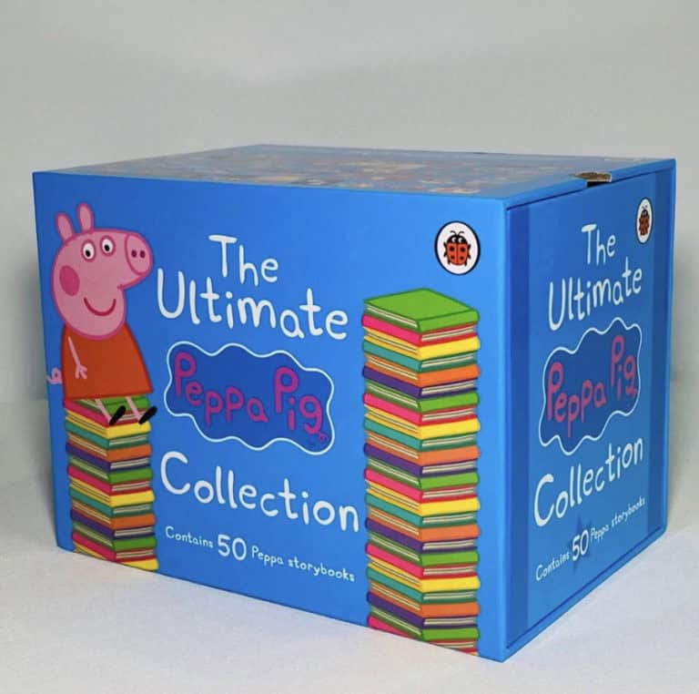 Peppa Pig 50 books Collection – Blue Box – BooknShop.com – 幼兒教材及嬰幼用品BB車專門店