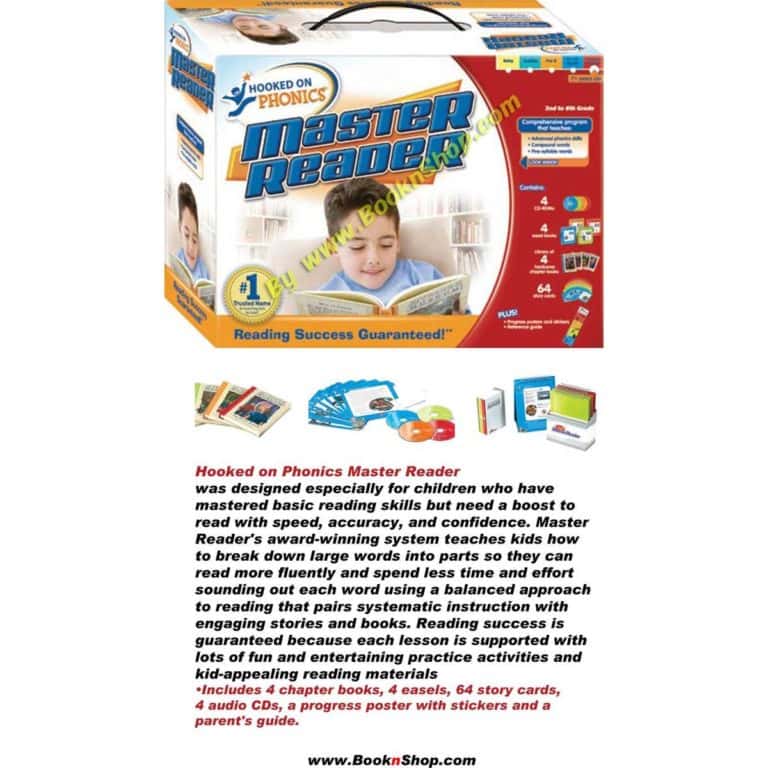 Hooked on Phonics – Master Reader Full Set – BooknShop.com – 幼兒教材及嬰幼用品 ...