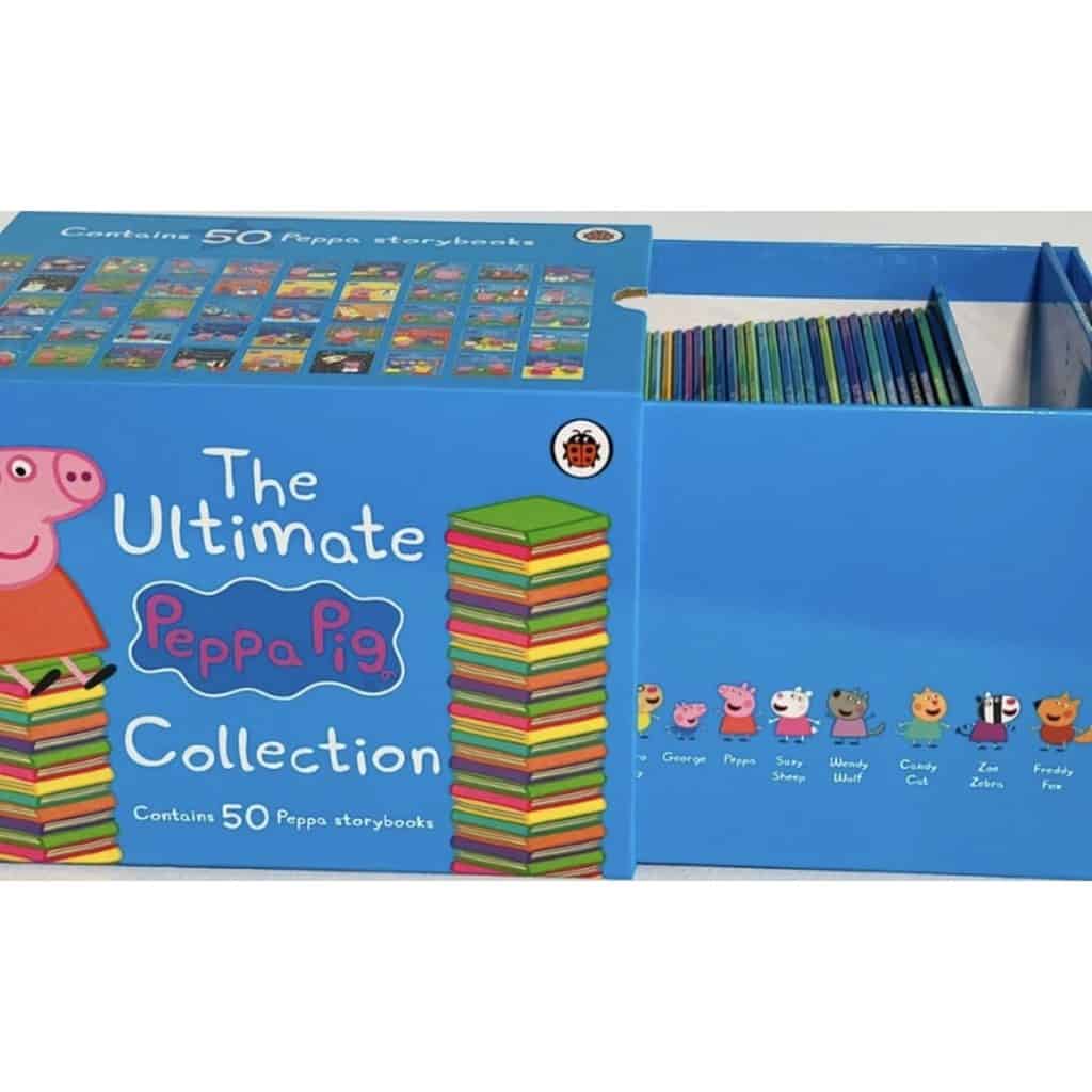 Peppa Pig 50 books Collection – Blue Box – BooknShop.com – 幼兒教材及嬰幼用品BB車專門店